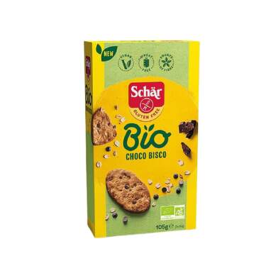 Schar biobiscuit choco 105g