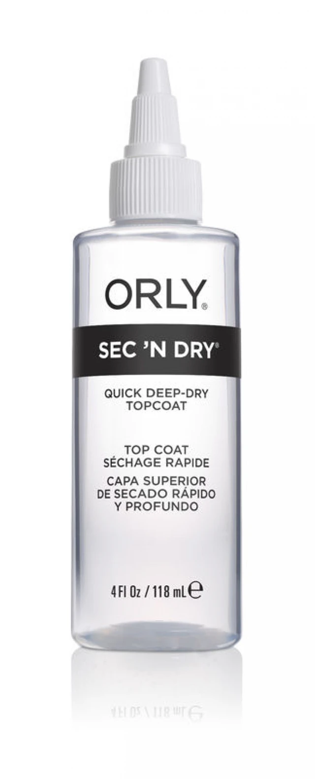 ORLY
Sec'N Dry 118 ml - brzosušeći sjaj za klasičan lak