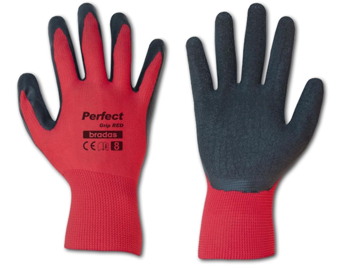 Zaštitne rukavice PERFECT GRIP RED velicina 8