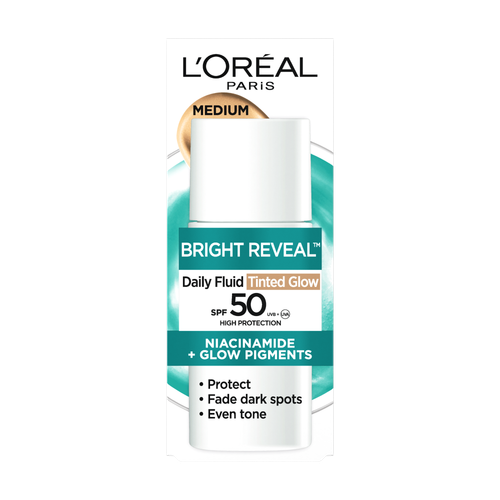 L'Oréal Paris Bright Reveal Tinted Fluid- medium