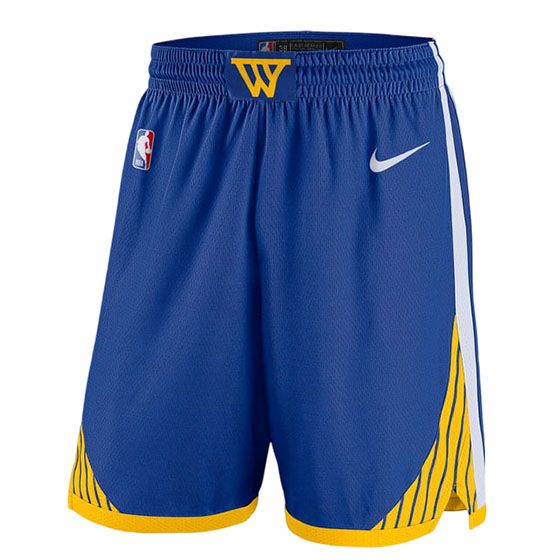 NBA GOLDEN STATE WARRIORS 2024/25 SWINGMAN ICON EDITION DRI-FIT REPLICA SHORTS 'RUSH BLUE'