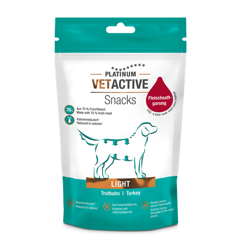 Platinum Vetactive Snack Light Turkey