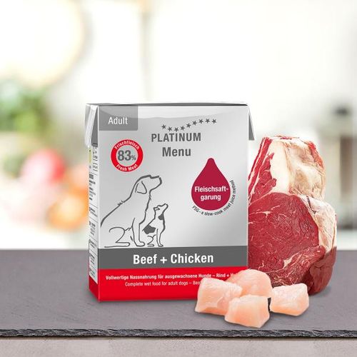 Platinum Menu Beef & Chicken 375 g