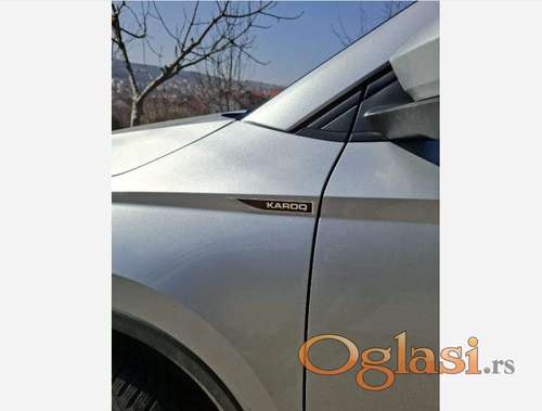 Skoda Karoq stiker oznaka