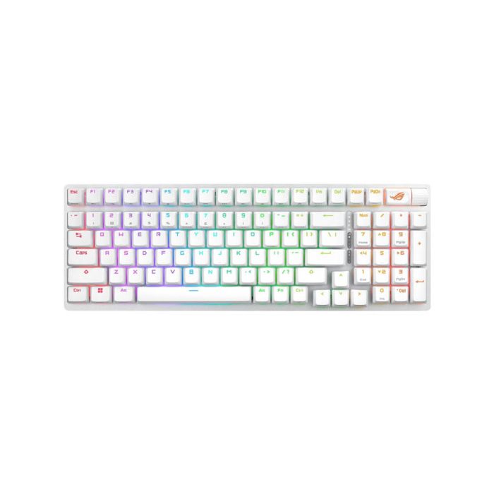 Tastatura ASUS ROG Strix Scope II 96 Wireless - White 96% (US)