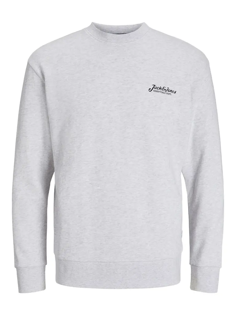 JACK & JONES Muški duks 12268435, Sivi
