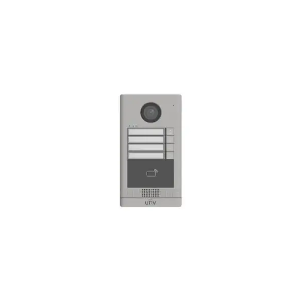 UNIVIEW Spoljna IP interfonska jedinica UNV OEU-202S-HMK4, IP65, Siva