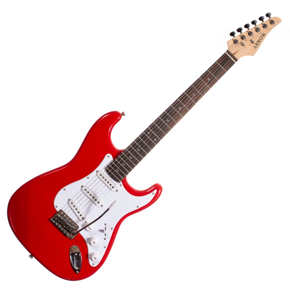 Arrow Tonecaster ST 111 Diamond Red Rosewood/white