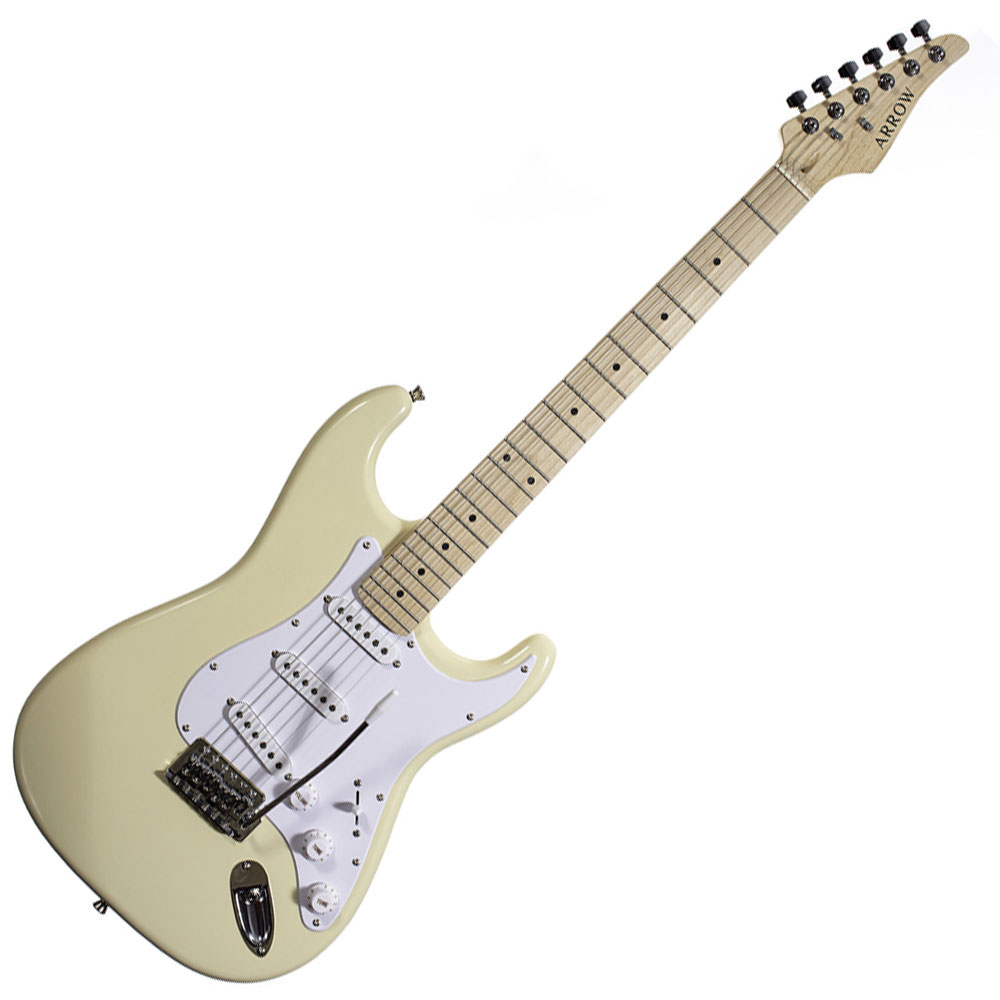 Arrow Tonecaster ST 111 Creamy Maple/white