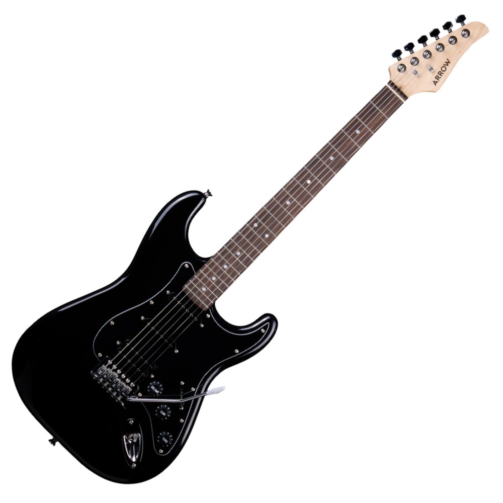 Arrow Tonecaster ST 211 Deep Black Rosewood/Black