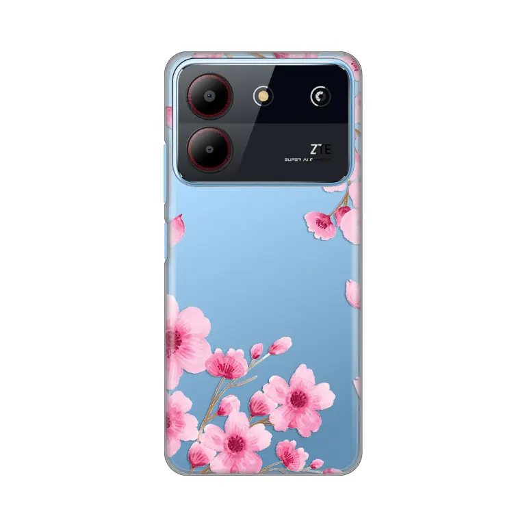 Maska za telefon za ZTE Blade A54 Rose Flowers PRINT SKIN