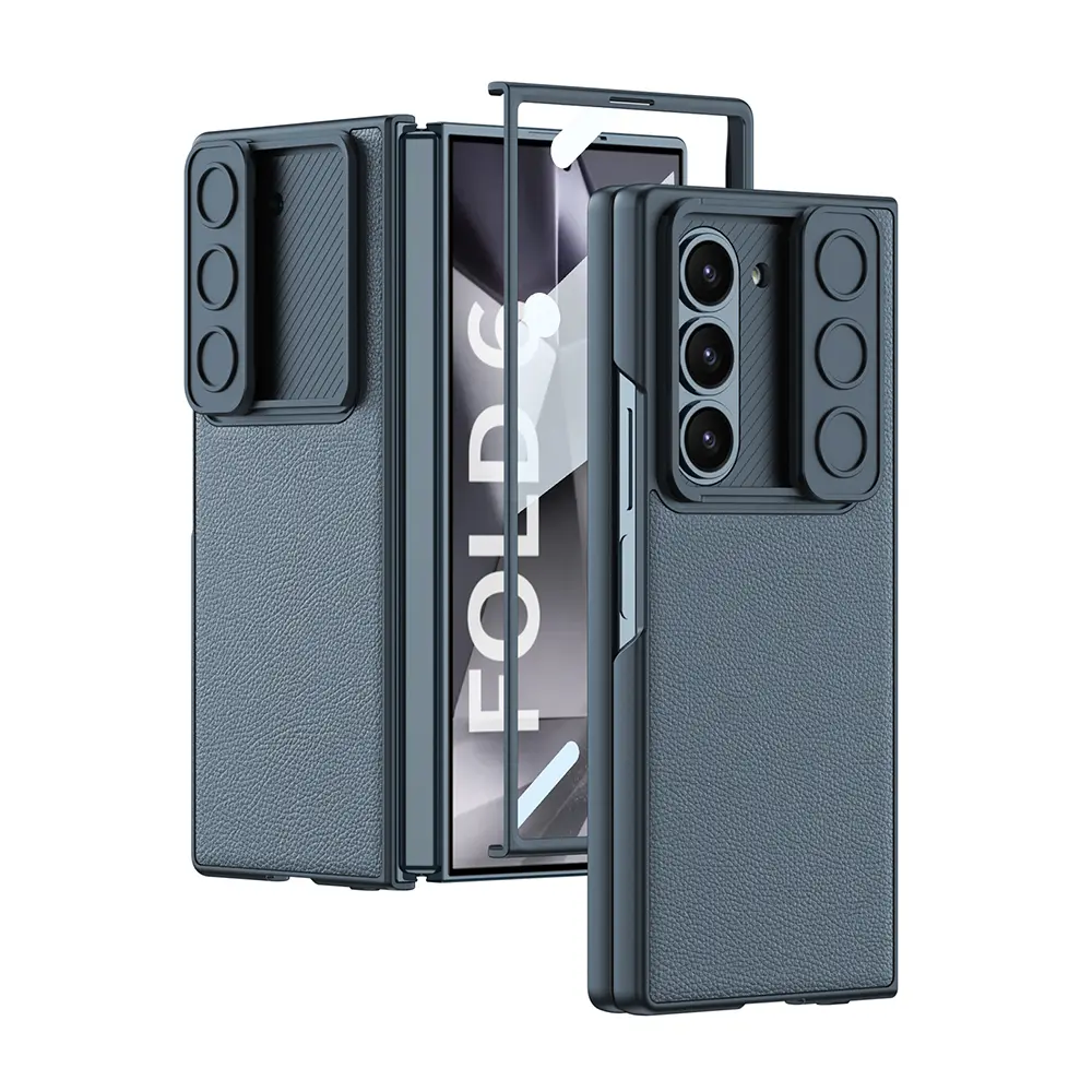 Futrola za telefon Samsung F956B Galaxy Z Fold 6 5G CAMERA SWIPE, Plava