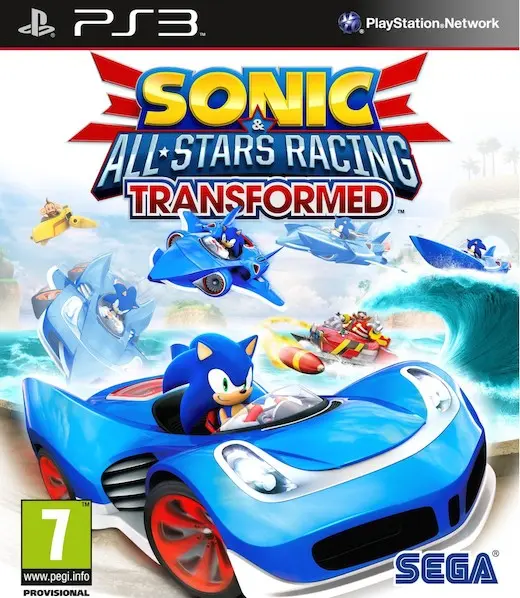 SEGA Igra za PS3 Sonic & All Stars Racing Transformed