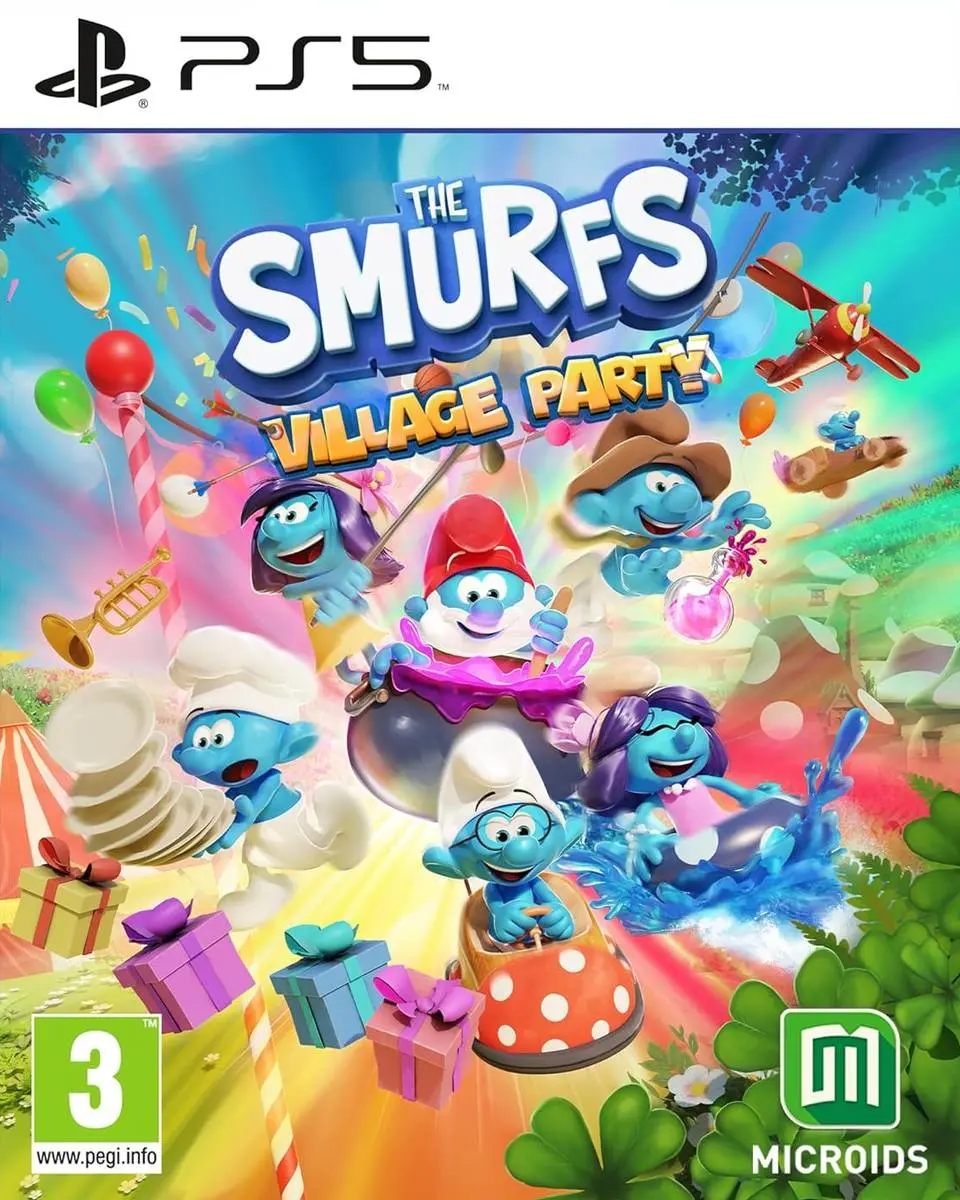 PMICROIDS Igra za PS5 The Smurfs Village Party