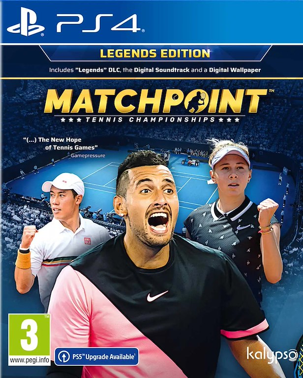 KALYPSO Igra za PS4 Matchpoint: Tennis Championships - Legends Edition