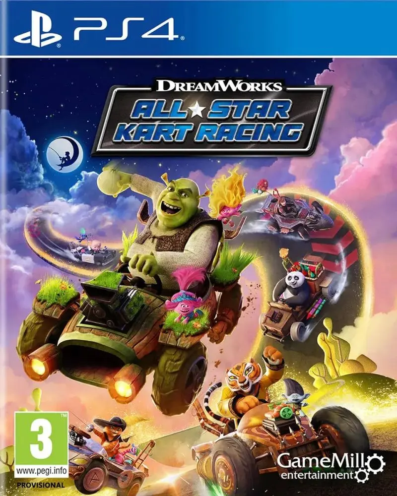 Soni Ps4 Dreamvorks All-Star Kart Racing