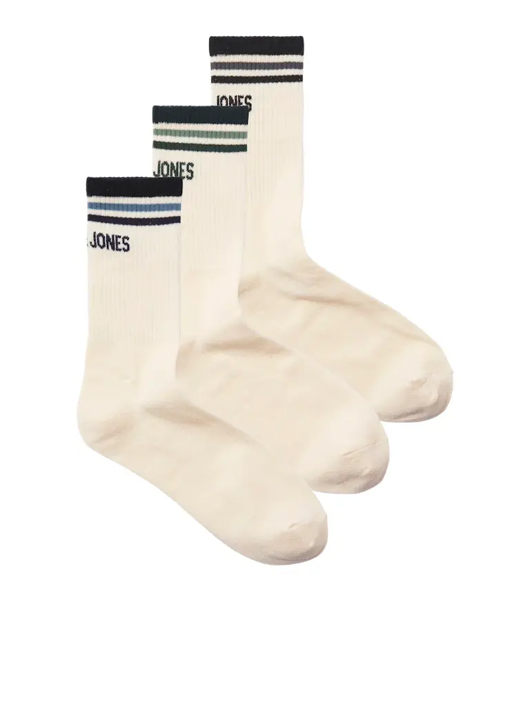 JACK & JONES Muške čarape 12268709, Bež