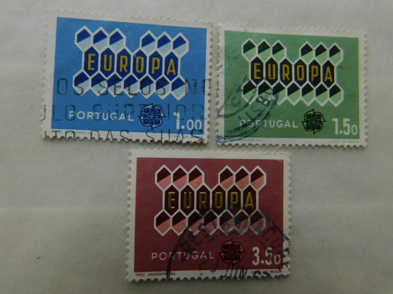 PORTUGAL EUROPA 1962 KOMPLET SERIJA