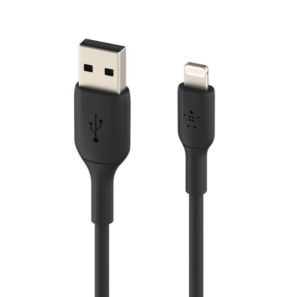 BELKIN Kabl USB-A na Lightning, CAA001BT0MBK 0.15m, crna