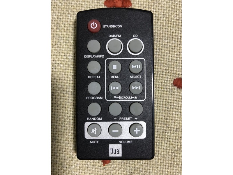 Dual DAB 501 daljinac