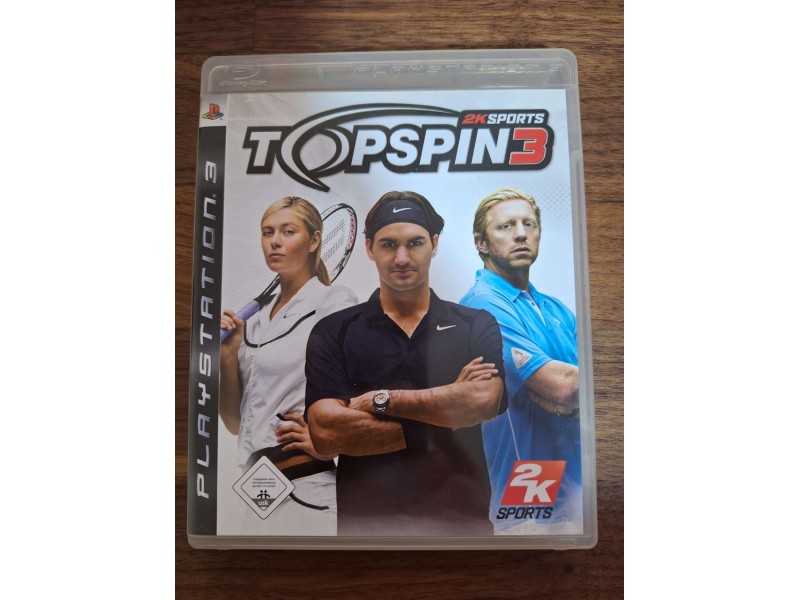 Top Spin 3 PS3