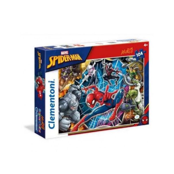 CLEMENTONI Puzzle maxi Spiderman - 104 dela