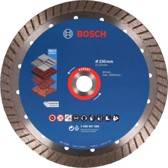 Bosch EXPERT 230x22,23x2,4x15mm dijamantska ploča za sečenje metala MultiMaterial - 2608901598