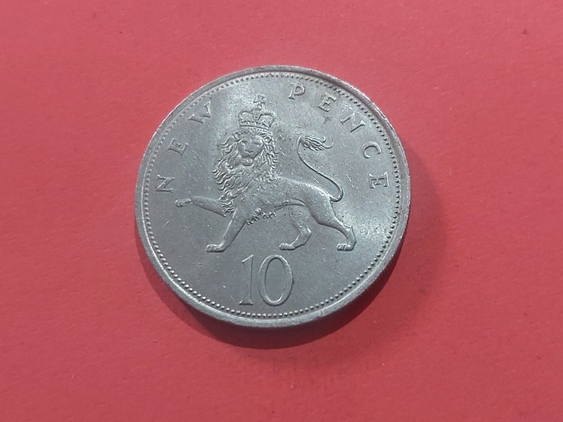 Britanija - 10 pence 1969 god