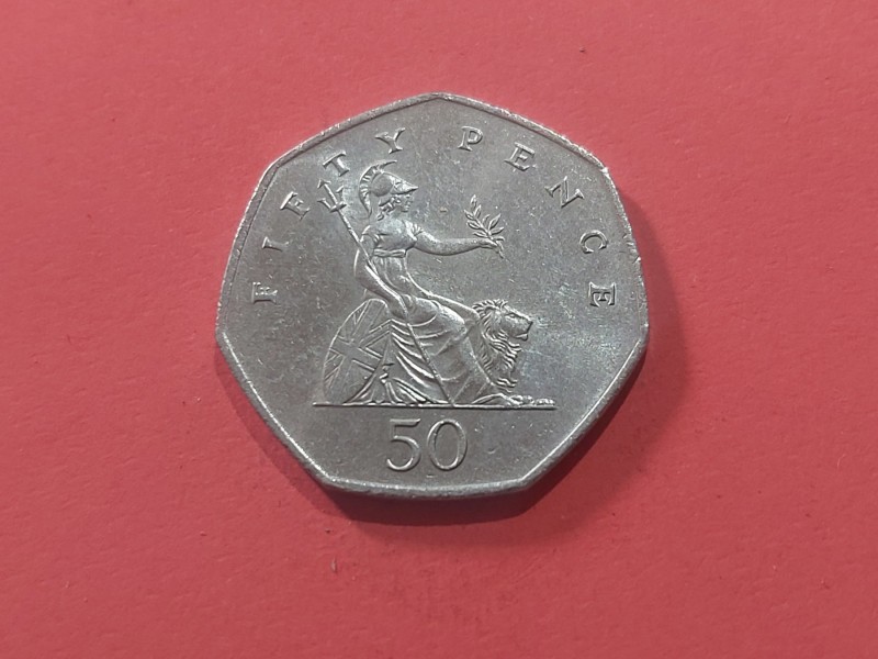 Britanija - 50 pence 1997 god