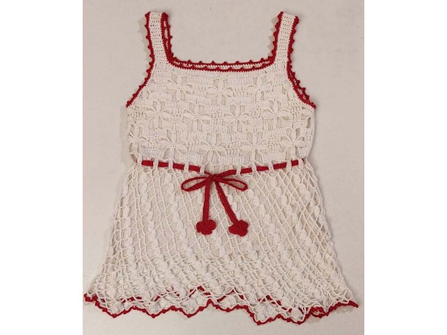 NOVA u hipi stilu heklana bluza rucni rad vel.S