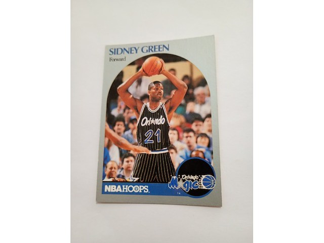 Kartica NBA Hoops 1990 Sidney Green br.218