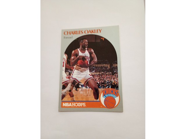 Kartica NBA Hoops 1990 Charles Oakley br.207