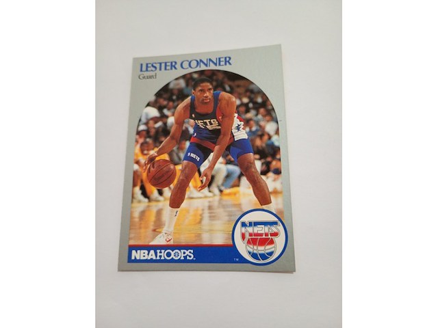 Kartica NBA Hoops 1990 Lester Conner br.195