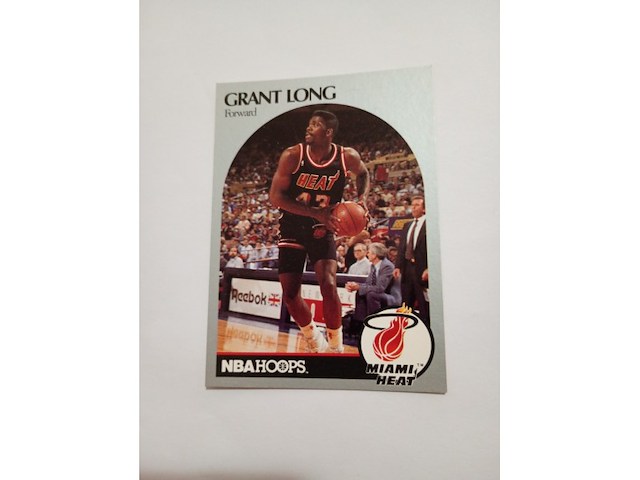 Kartica NBA Hoops 1990 Grant Long br.167