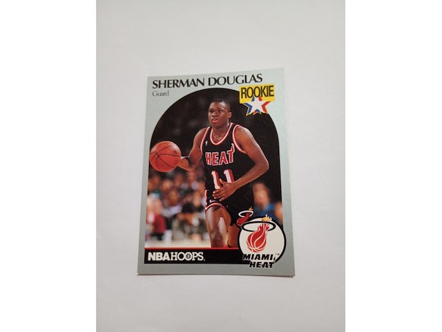 Kartica NBA Hoops 1990 Sherman Douglas br.164