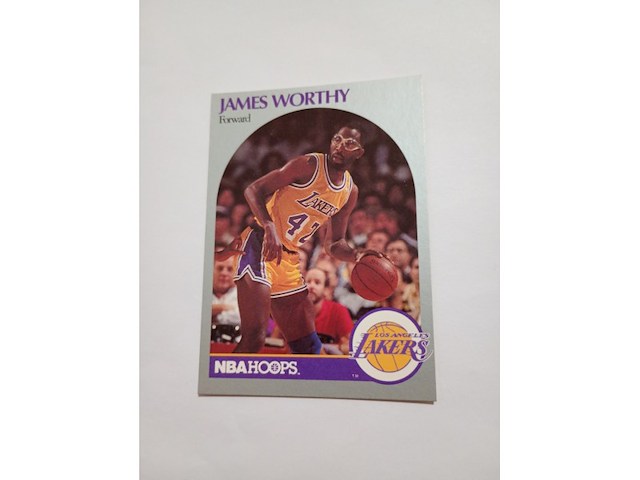 Kartica NBA Hoops 1990 James Worthy br.163