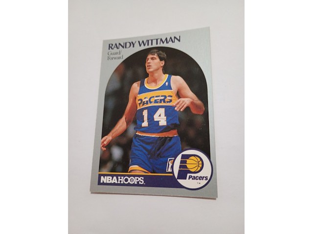 Kartica NBA Hoops 1990 Randy Wittman br.141