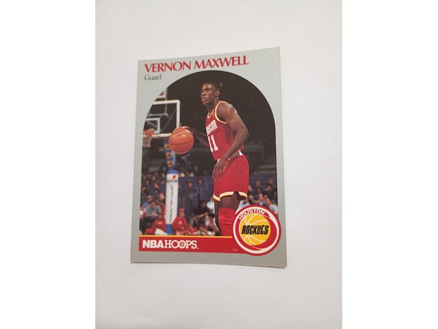 Kartica NBA Hoops 1990 Vernon Maxwell br.126