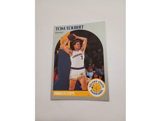 Kartica NBA Hoops 1990 Tom Tolbert br.121