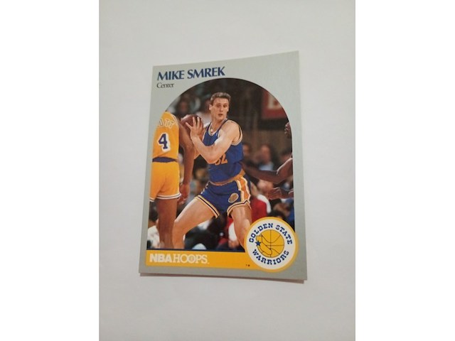 Kartica NBA Hoops 1990 Mike Smrek br.119