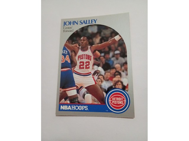 Kartica NBA Hoops 1990 John Salley br.110