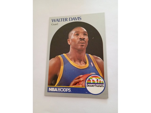 Kartica NBA Hoops 1990 Walter Davis br.93