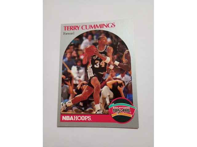 Kartica NBA Hoops 1990 Terry Cummings br.266