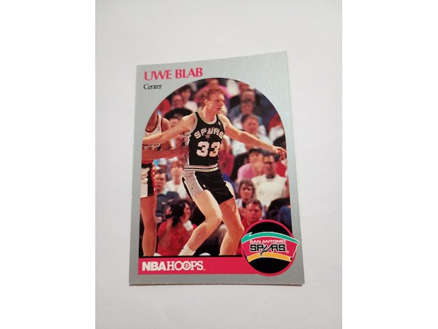 Kartica NBA Hoops 1990 Uwe Blab br.264