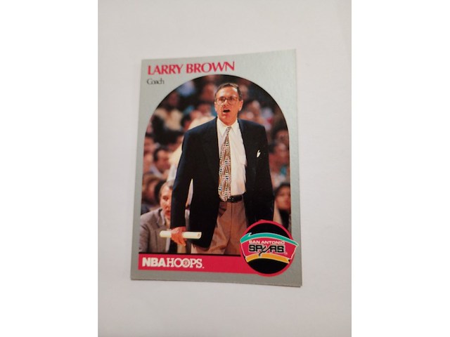 Kartica NBA Hoops 1990 Larry Brown br.328
