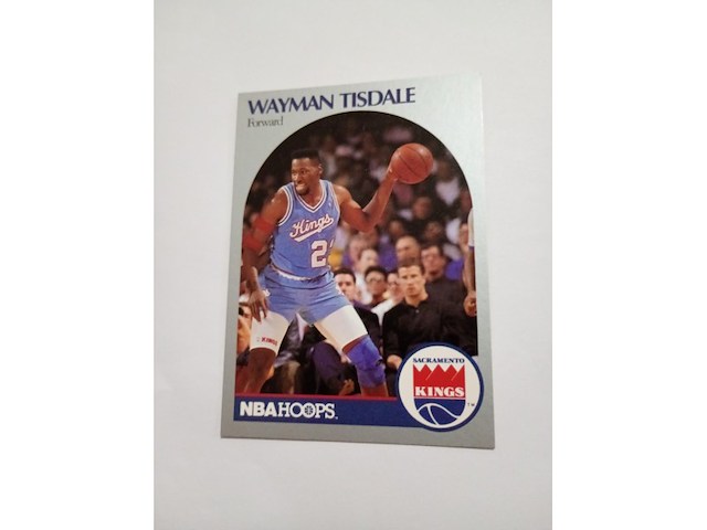 Kartica NBA Hoops 1990 Wayman Tisdale br.262