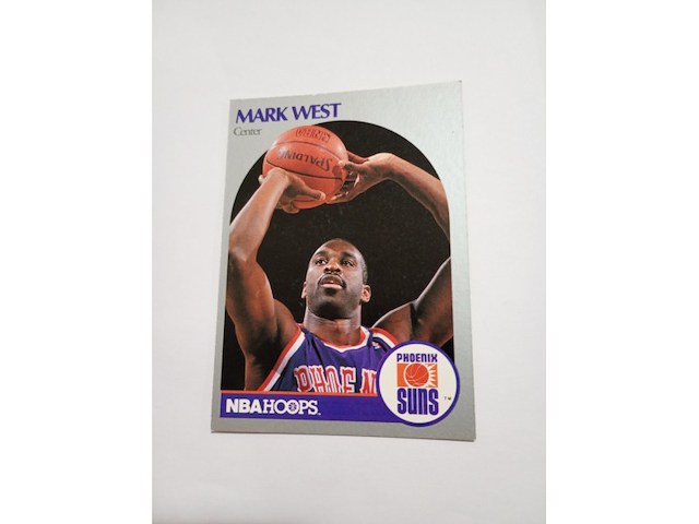 Kartica NBA Hoops 1990 Mark West br.242