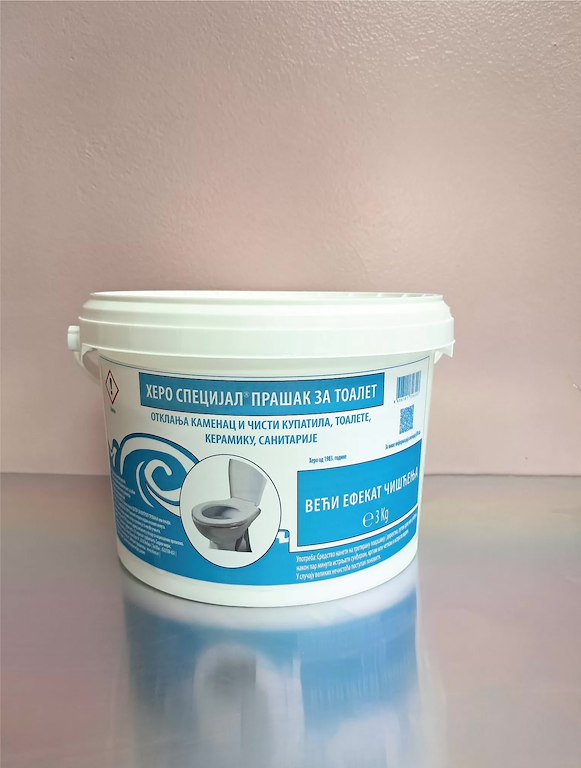 HERO SPECIJAL® 3 kg wc sanitar u prahu kanta