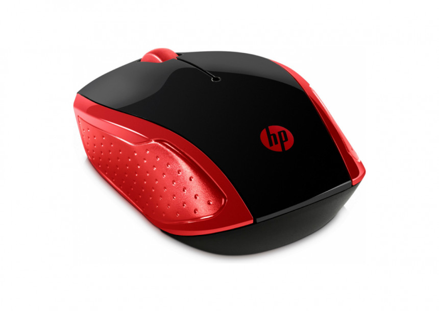 Miš HP 200 bežični/2HU82AA/crvena