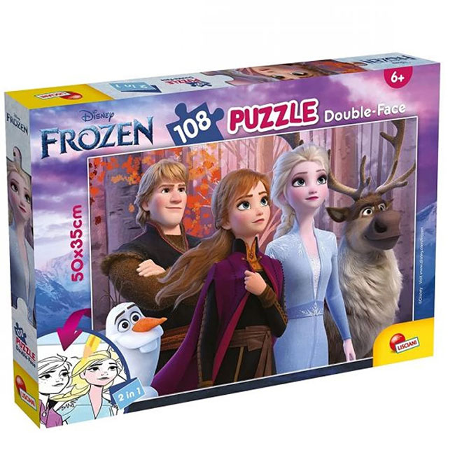 Puzle 1/108 2u1 Frozen 91614